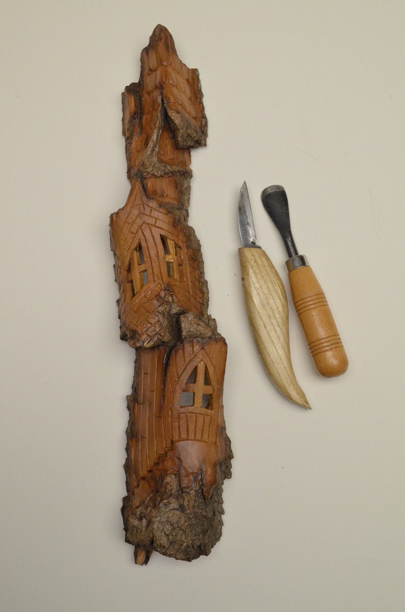 Cottonwood Carving. Magical Cliff Dwelling - Etsy
