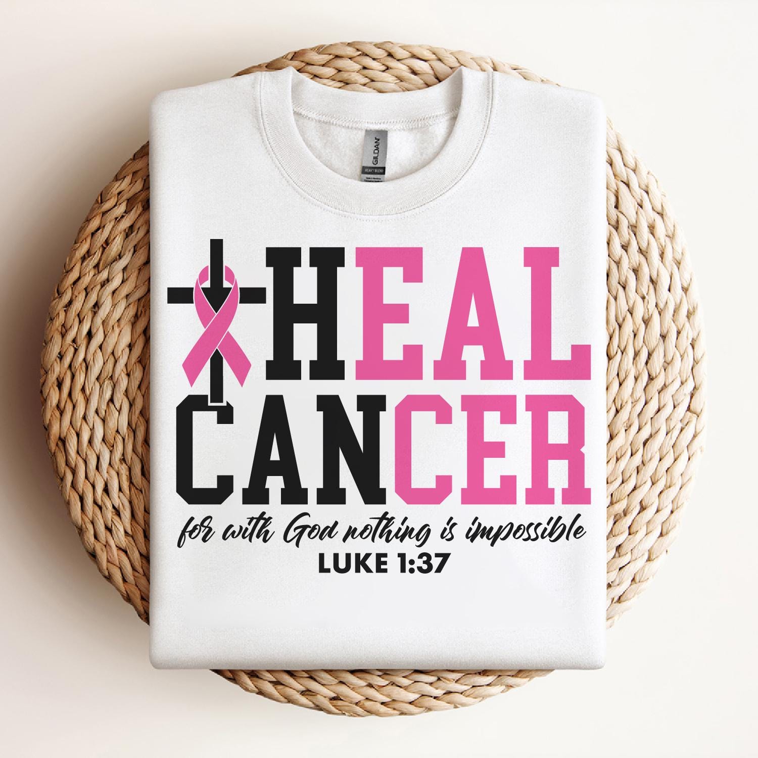 Heal Cancer SVG, Breast Cancer Awareness Month SVG PNG, Christian Svg ...