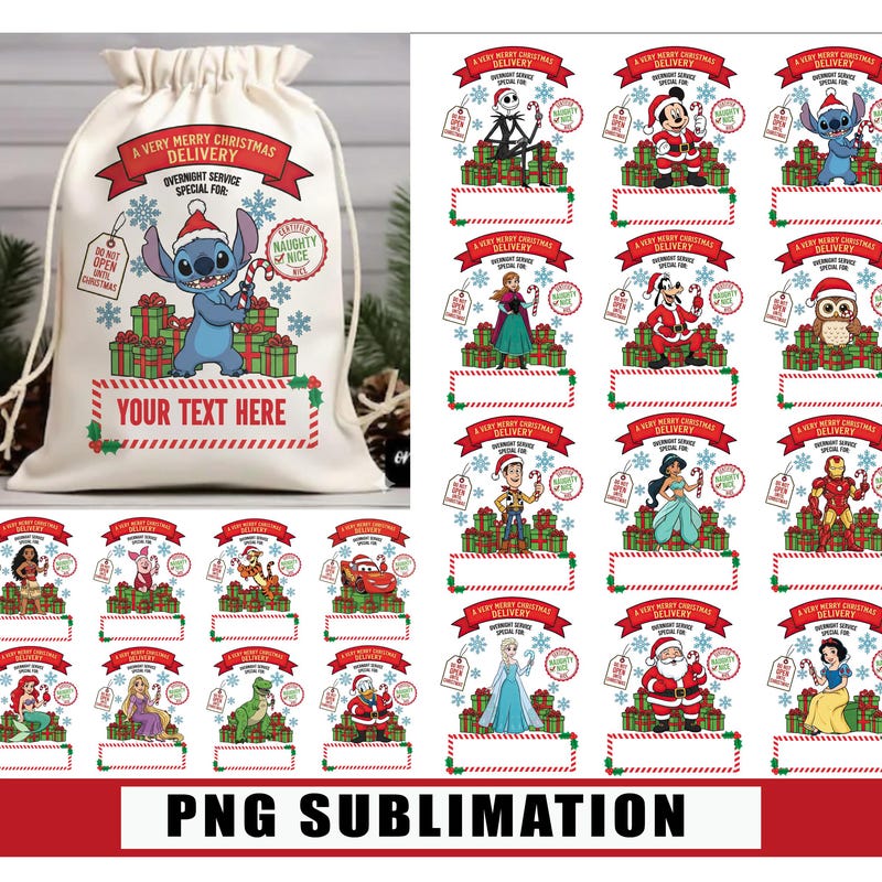 Duck Christmas Sack - Etsy