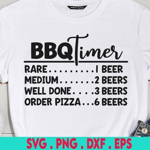 BBQ Timer SVG, Barbecue SVG, Cut File, Commercial Use, Barbecue Apron ...