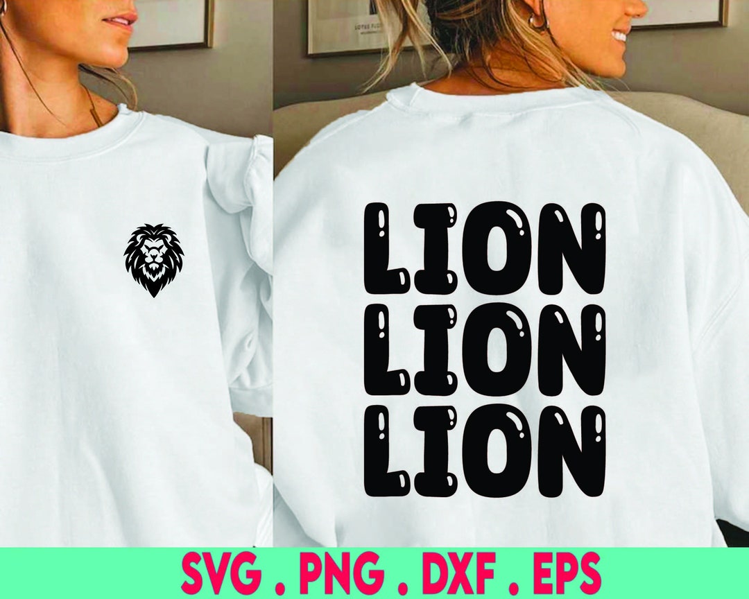 Ion SVG Lion Head SVG Lion Face SVG Shirt Svg King - Etsy