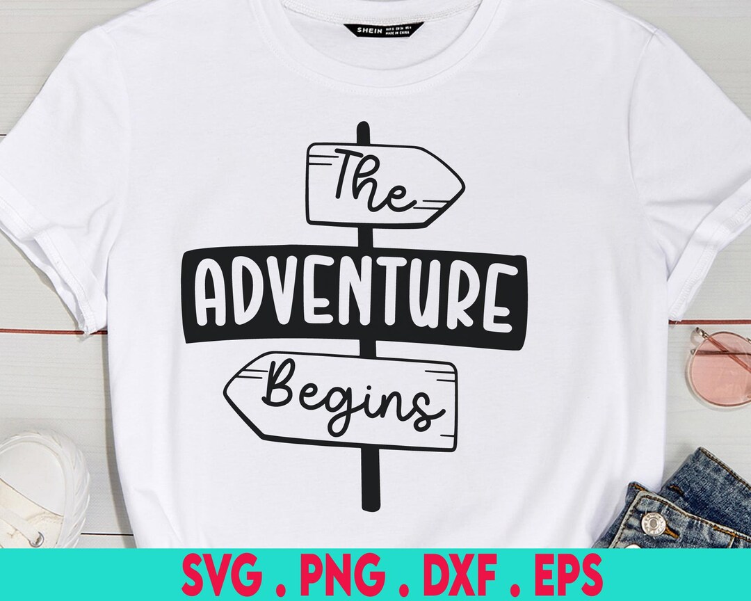 Let the Adventure Begin SVG, Adventure Svg, Adventure Clipart, Camping ...