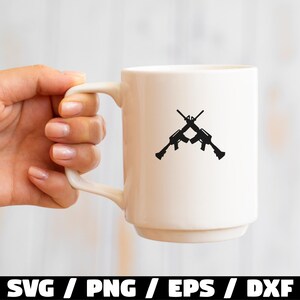 Guns Svg Bundle, Weapon Svg, Pistol Svg, Military Weapon Svg, Gun ...