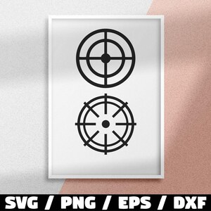 Target SVG Bundle, Shooting Target SVG, Hunting Target SVG, Printable ...