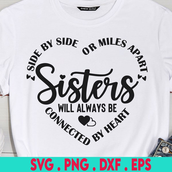Side by Side or Miles Apart Family Will Always Be Connected by Heart ...