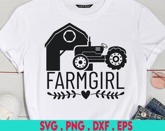 Farm Girl SVG / Cut File / Cricut / Commercial Use / - Etsy