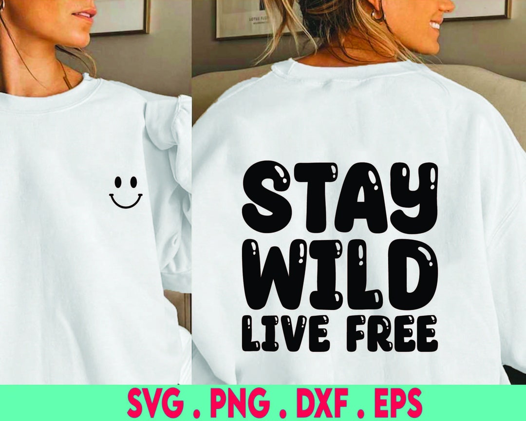 Mushroom SVG, Stay Wild Live Free SVG, Mystical SVG, Celestial Svg ...