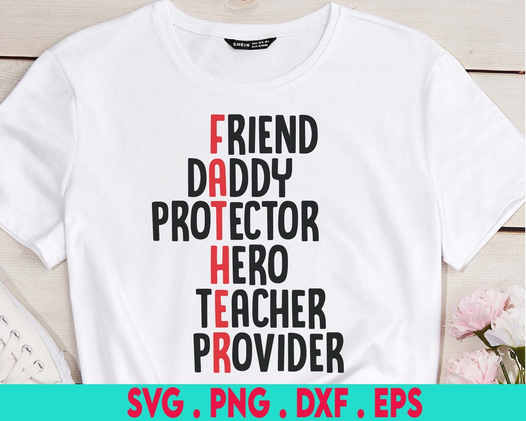 Father’s Day Svg, Dad Definition Svg, Father Friend Daddy Hero Teacher ...