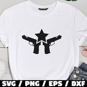 Guns Svg Bundle, Weapon Svg, Pistol Svg, Military Weapon Svg, Gun ...