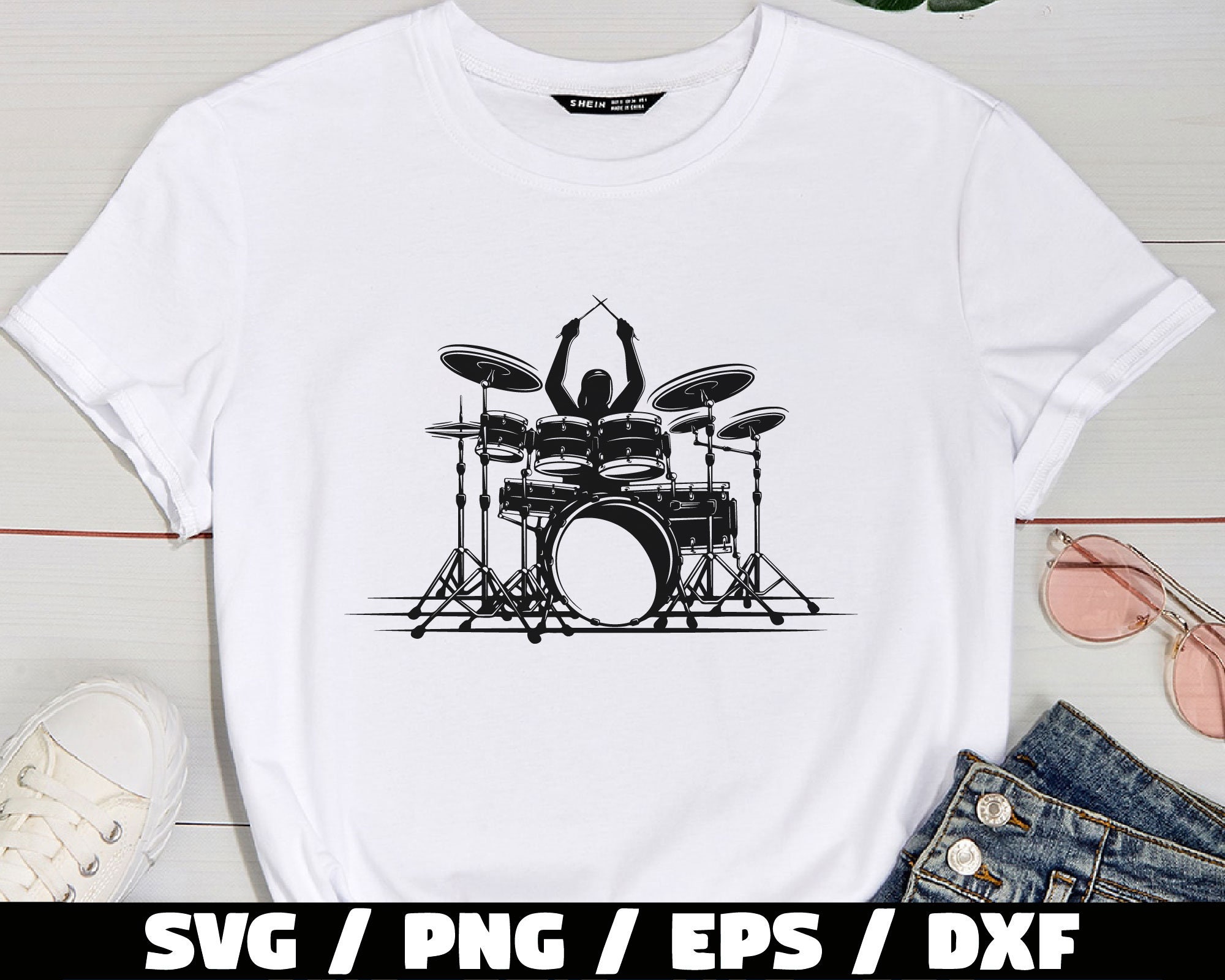 Drum SVG Bundle, Drum Svg, Drums Svg, Drumset Svg, Drummer Svg ...