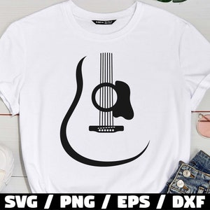 Guitar SVG Bundle, Guitar Clipart, Music Svg, Guitar Silhouette, Guitar ...