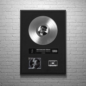 Custom Plaque, Music Award, Frame Award, Personalized Music Plaque - Etsy