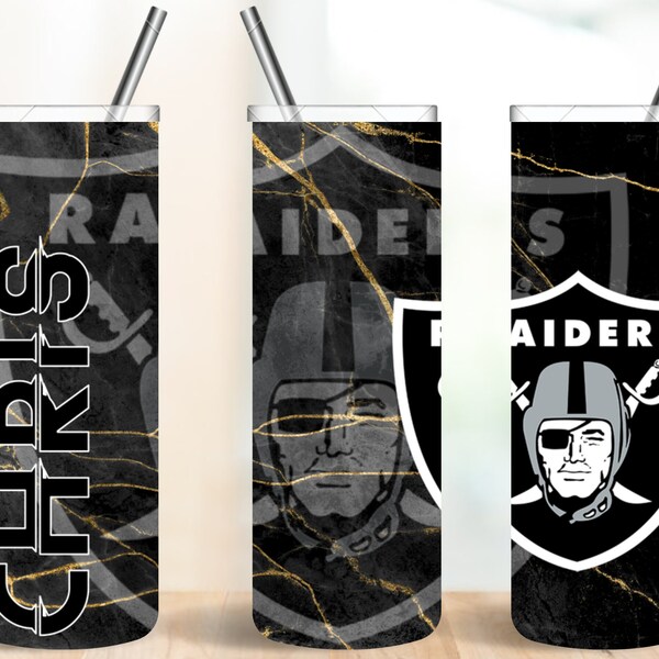 Raiders Tumbler Wraps - Etsy