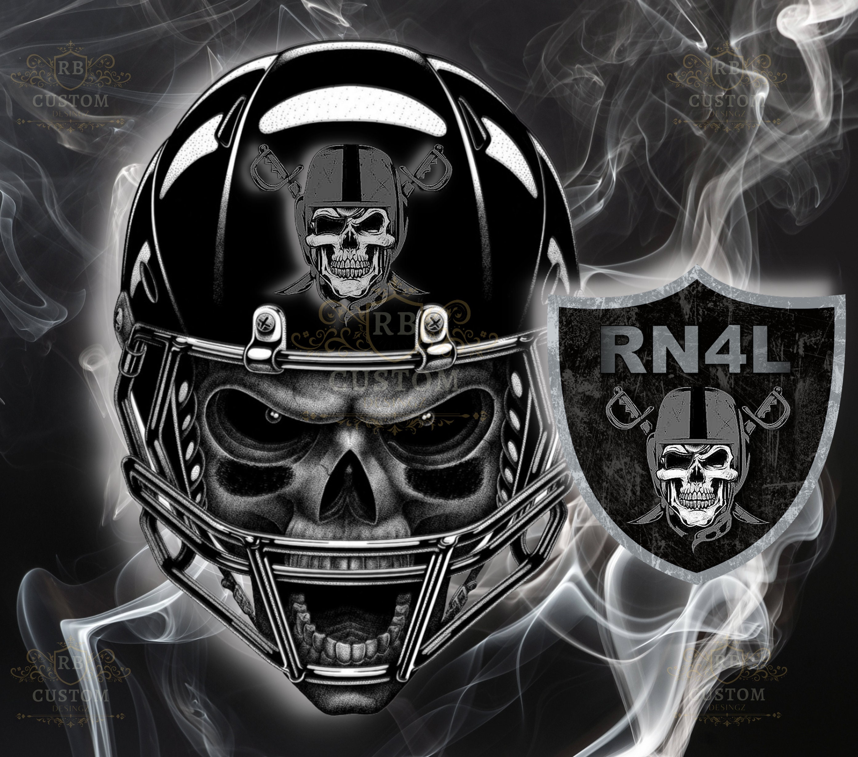 Raiders Skull Logo