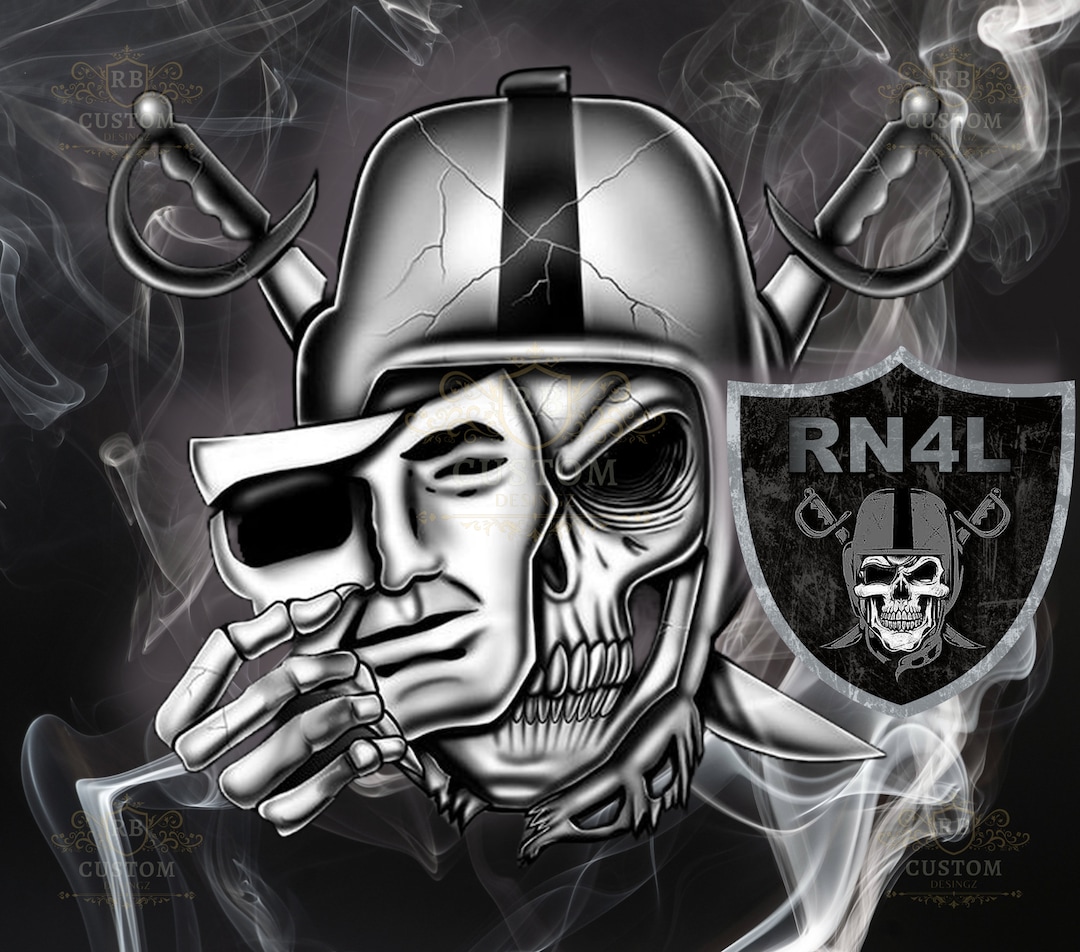 Raiders Unmasked Skull Bundle PNG 20 Oz Tumbler shirt Sublimation Wrap ...