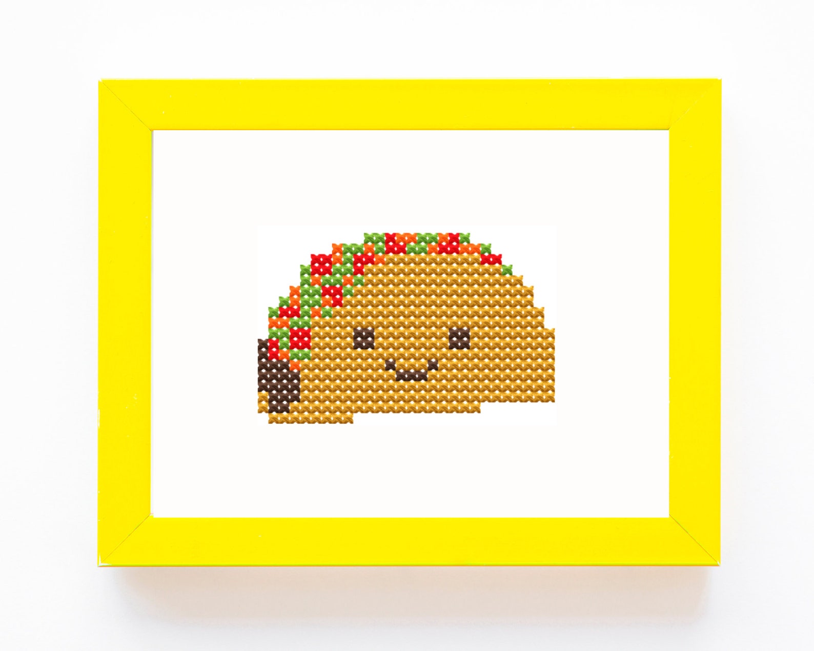 Kids' Cross Stitch Pattern PDF | Easy Cross Stitch, Beginner Cross ...