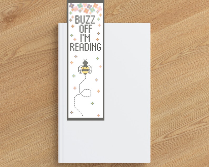 Cross Stitch Bookmark Pattern PDF | Bookmark Cross Stitch Chart, Modern ...