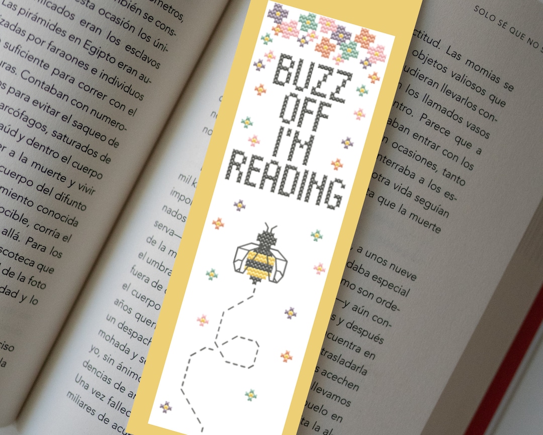 Cross Stitch Bookmark Pattern PDF | Bookmark Cross Stitch Chart, Modern ...