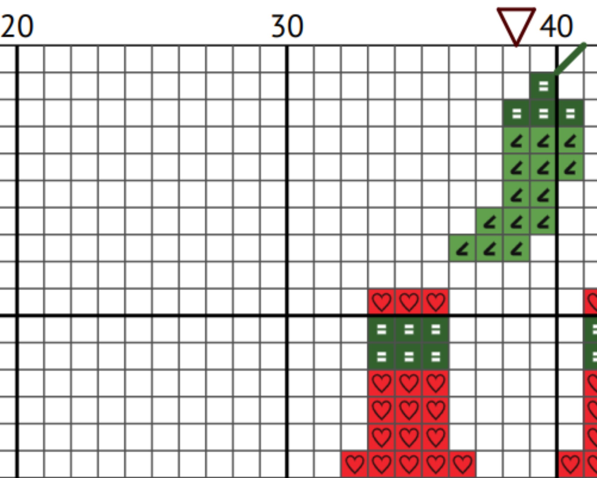 Taco Pyramid Cross Stitch Pattern PDF Cross Stitch Sampler Pattern ...