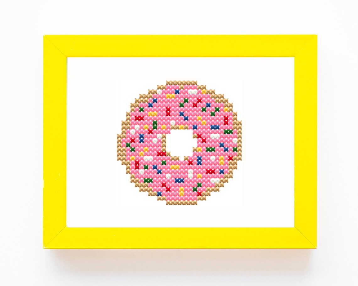 Kids' Cross Stitch Pattern PDF Easy Cross Stitch, Beginner Cross Stitch ...