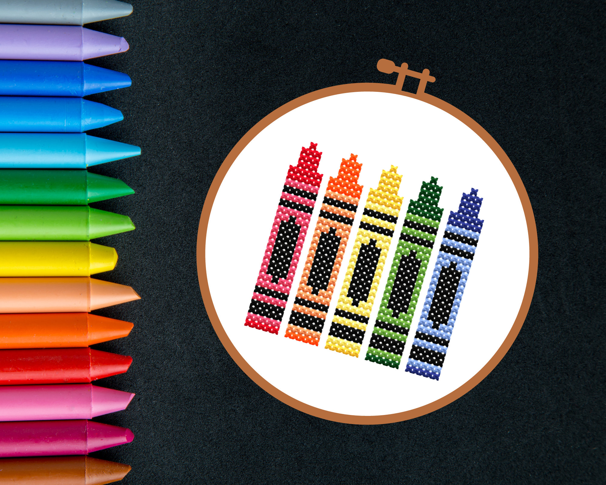 Kids' Cross Stitch Pattern PDF Easy Cross Stitch, Beginner Cross Stitch ...