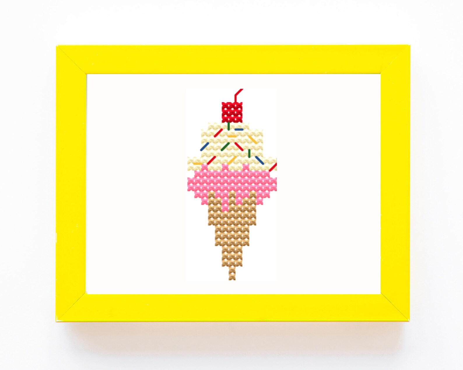 Kids' Cross Stitch Pattern PDF Easy Cross Stitch - Etsy