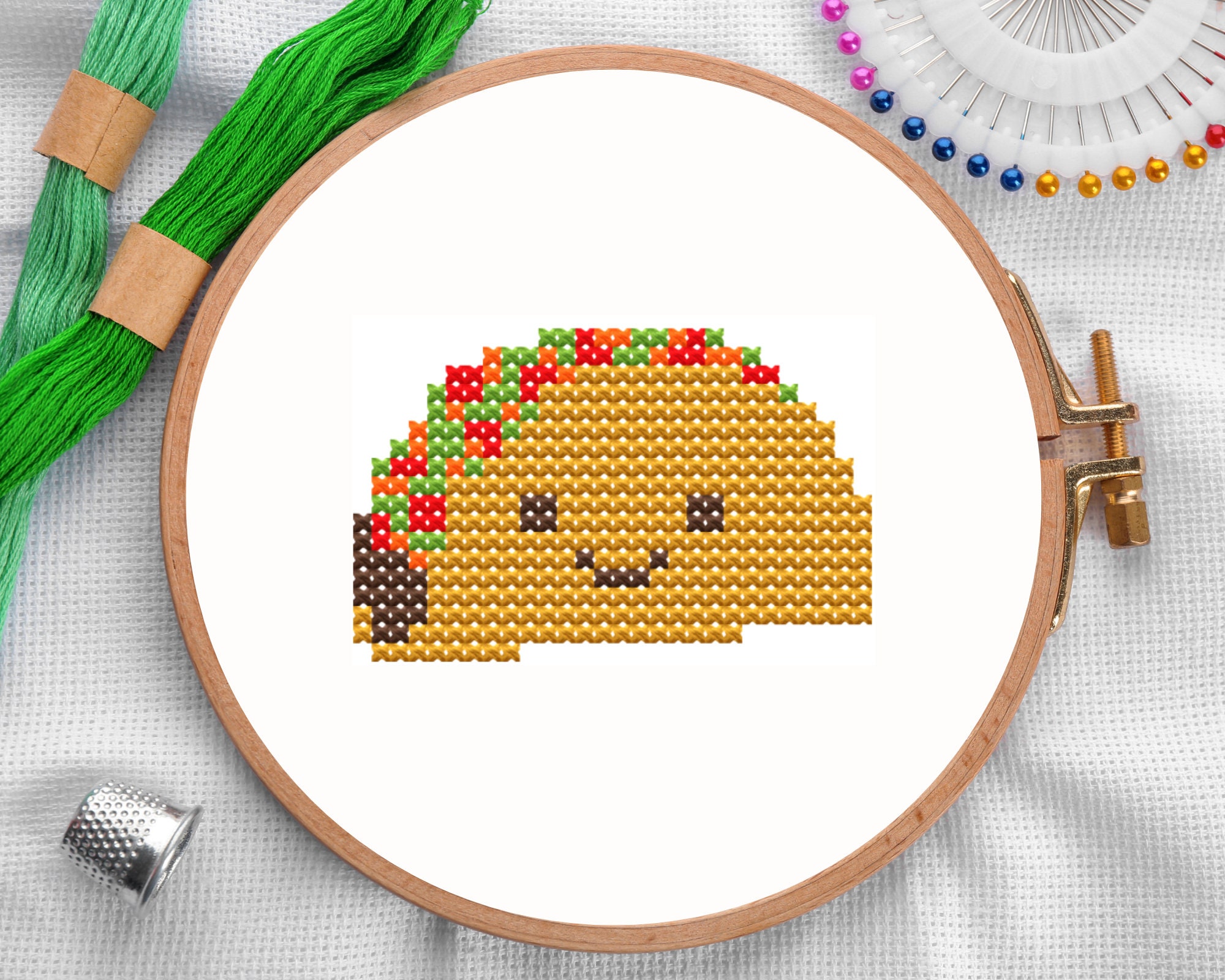 Kids' Cross Stitch Pattern PDF | Easy Cross Stitch, Beginner Cross ...