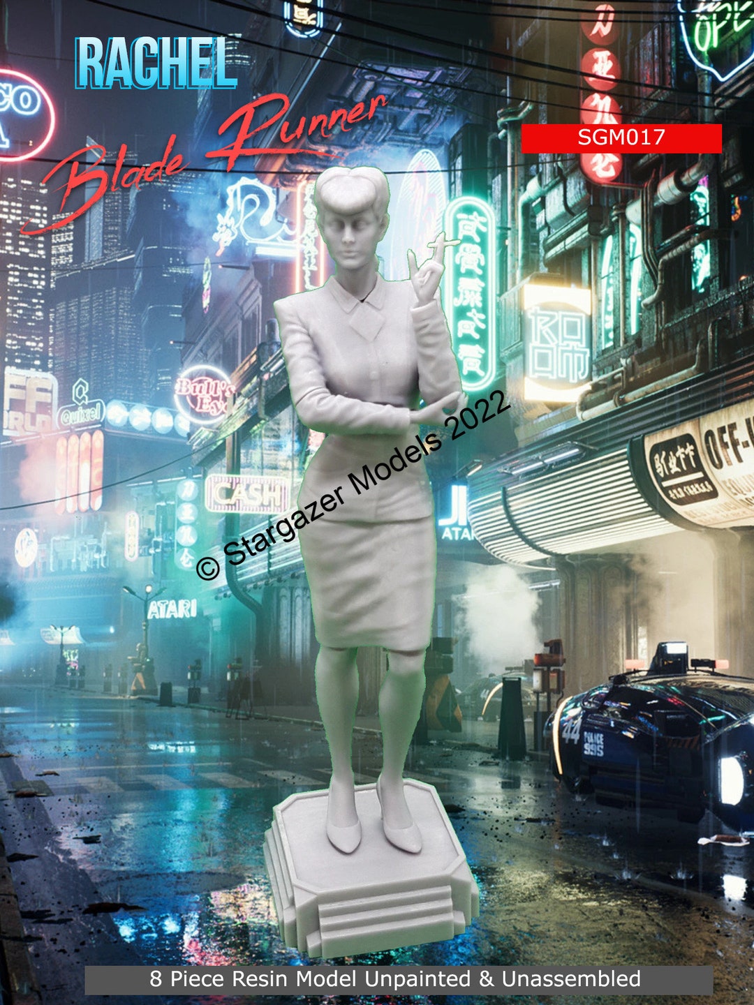 Blade Runner Rachel Resin Model Kit - Etsy