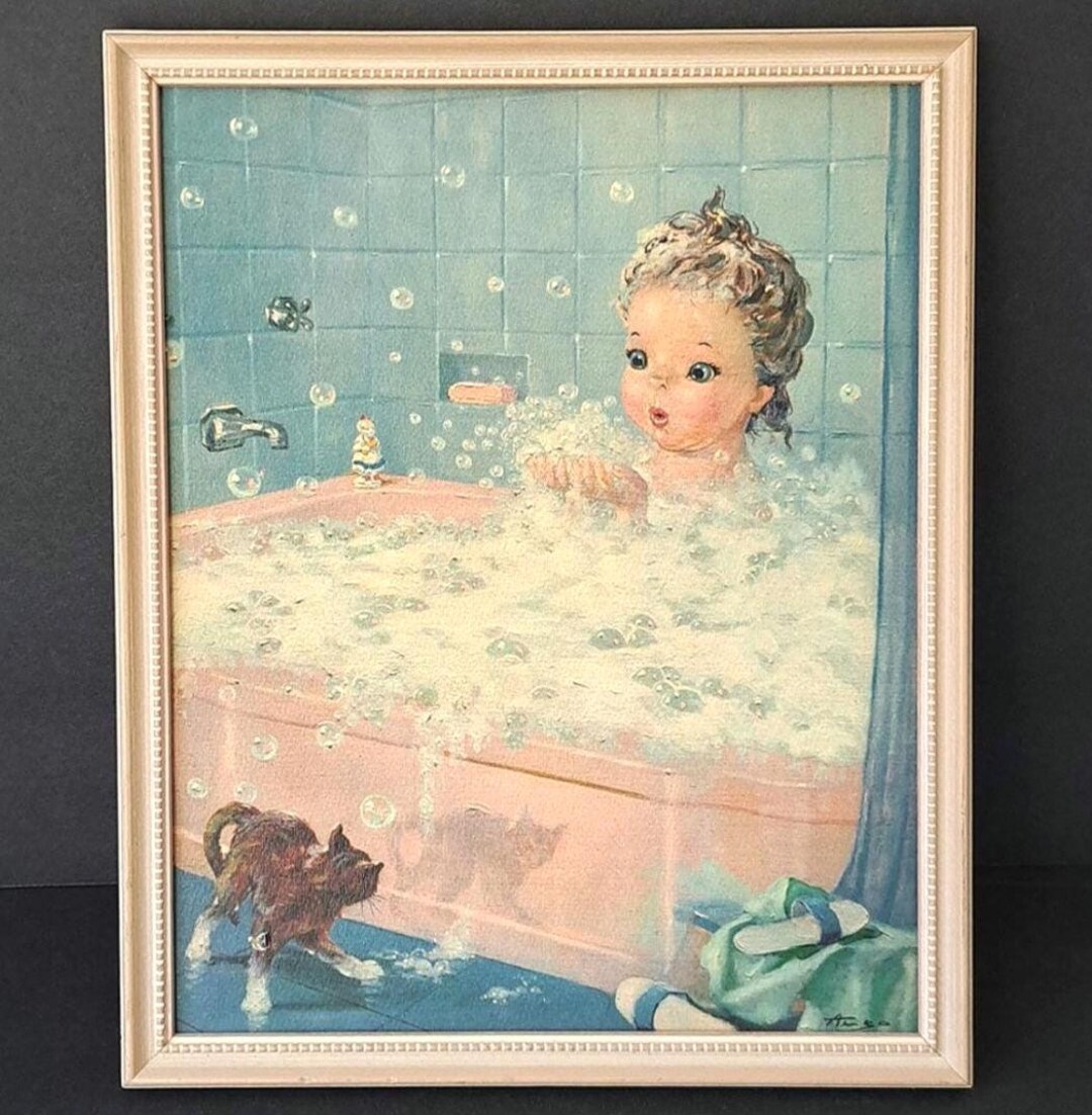 Rare Vintage 1957 August Albo for Helene Pessl Framed Original Signed ...