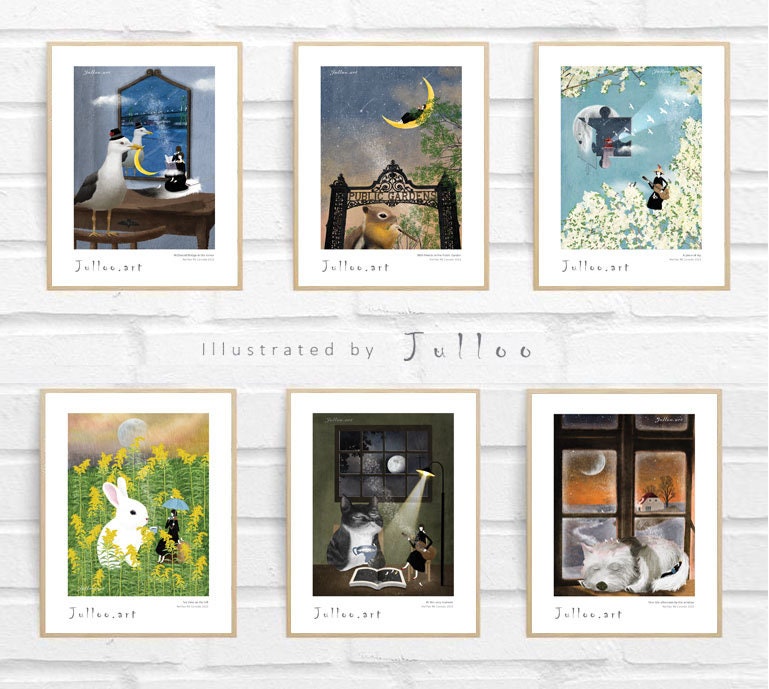 Illustrated Poster, Illustration, Poster Prints, Poster Pack, Art ...