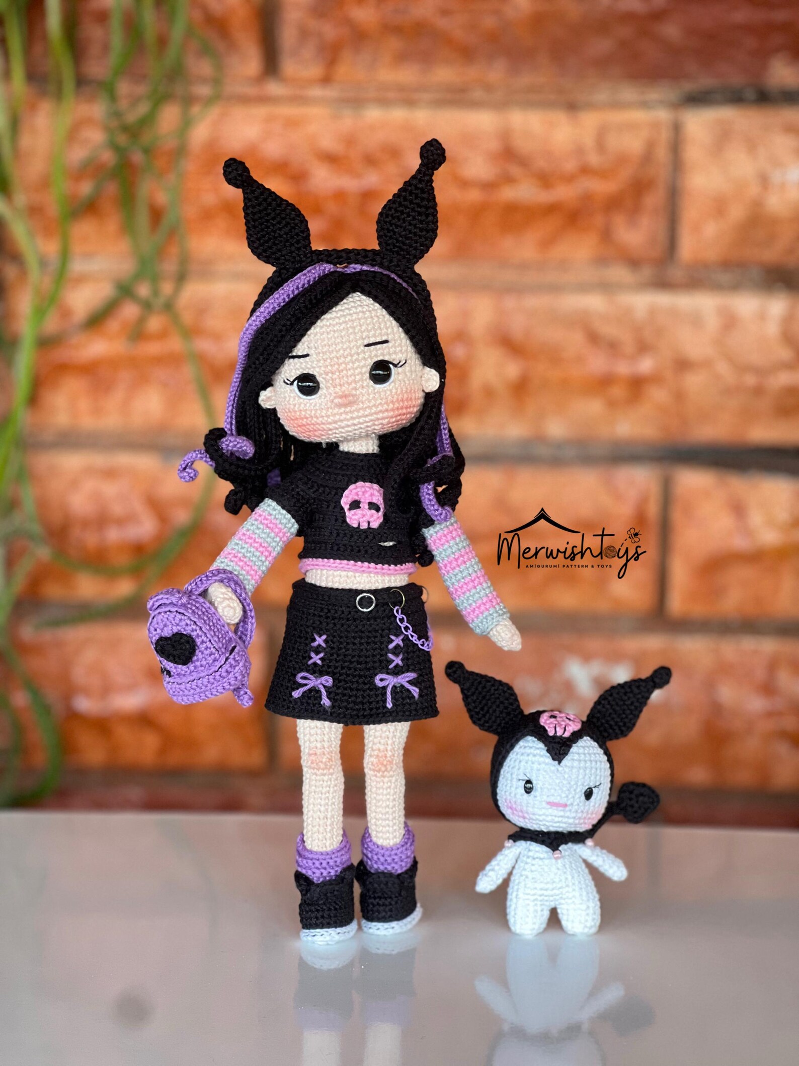 Crochet Doll Pattern: Amigurumi Kaylin Doll (PDF) - Etsy
