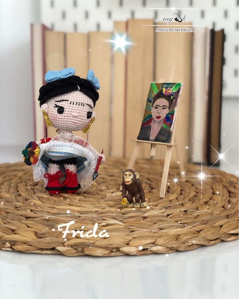 Crochet Frida Doll Pattern: Amigurumi Doll (english PDF) - Etsy