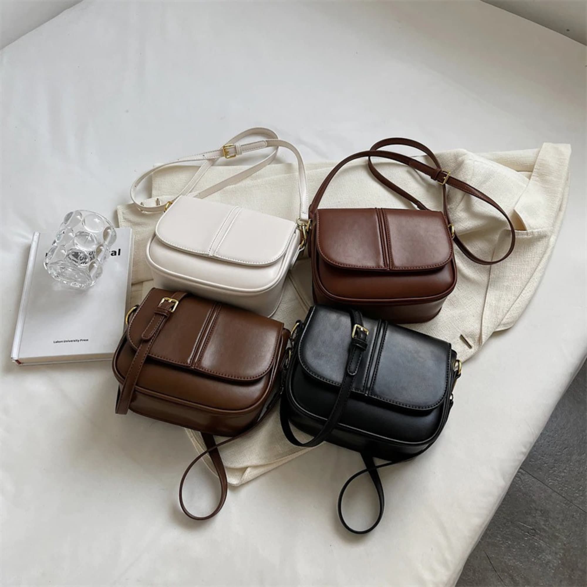 Latest Saddle Leather Small Shoulder Bag for Women - Etsy