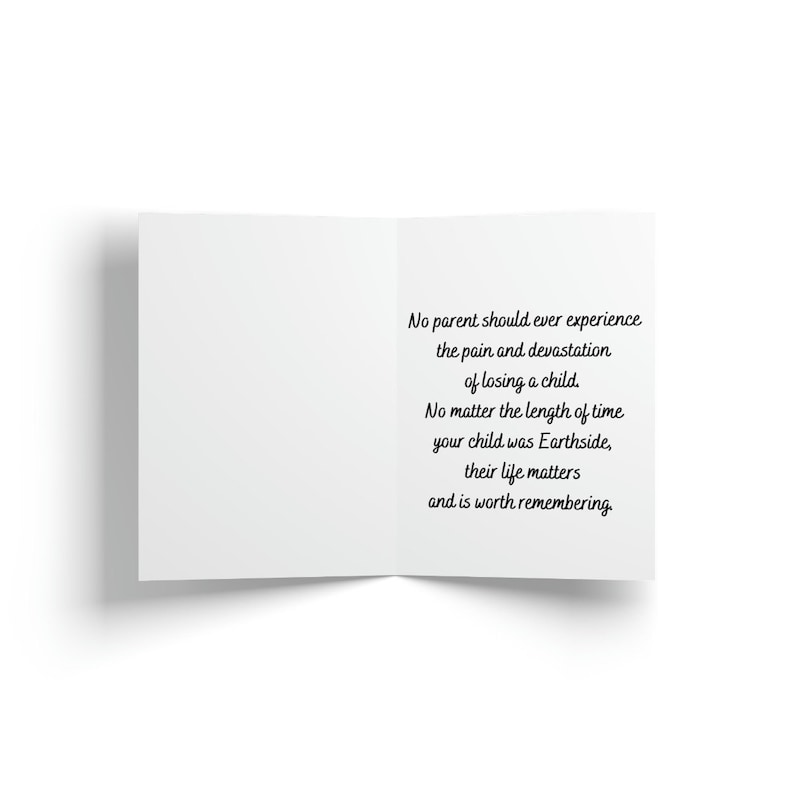 Child Loss Sympathy Card - Etsy