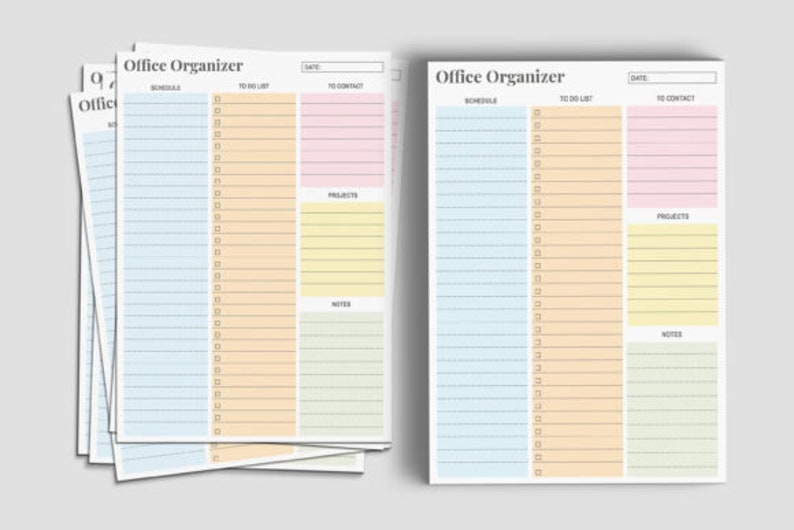 Printable Office Organizer Planner | the Ultimate Guide to Keeping Your ...