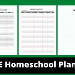 Printable Homeschool Planner | the Ultimate Organizer for Homeschool ...