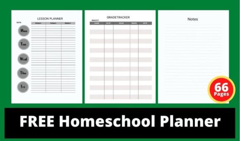 Printable Homeschool Planner | the Ultimate Organizer for Homeschool ...