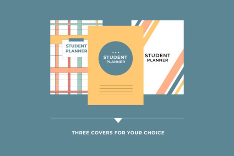 Student Planner Printable | Ultimate Study Planner Template for College ...