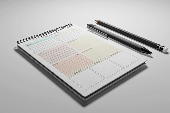 Ultimate Office Organizer Kit: Daily Work Planner, Task Checklists, and ...