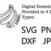 That's Bananas Digital Download - PNG - SVG - DXF - Jpeg - Instant ...