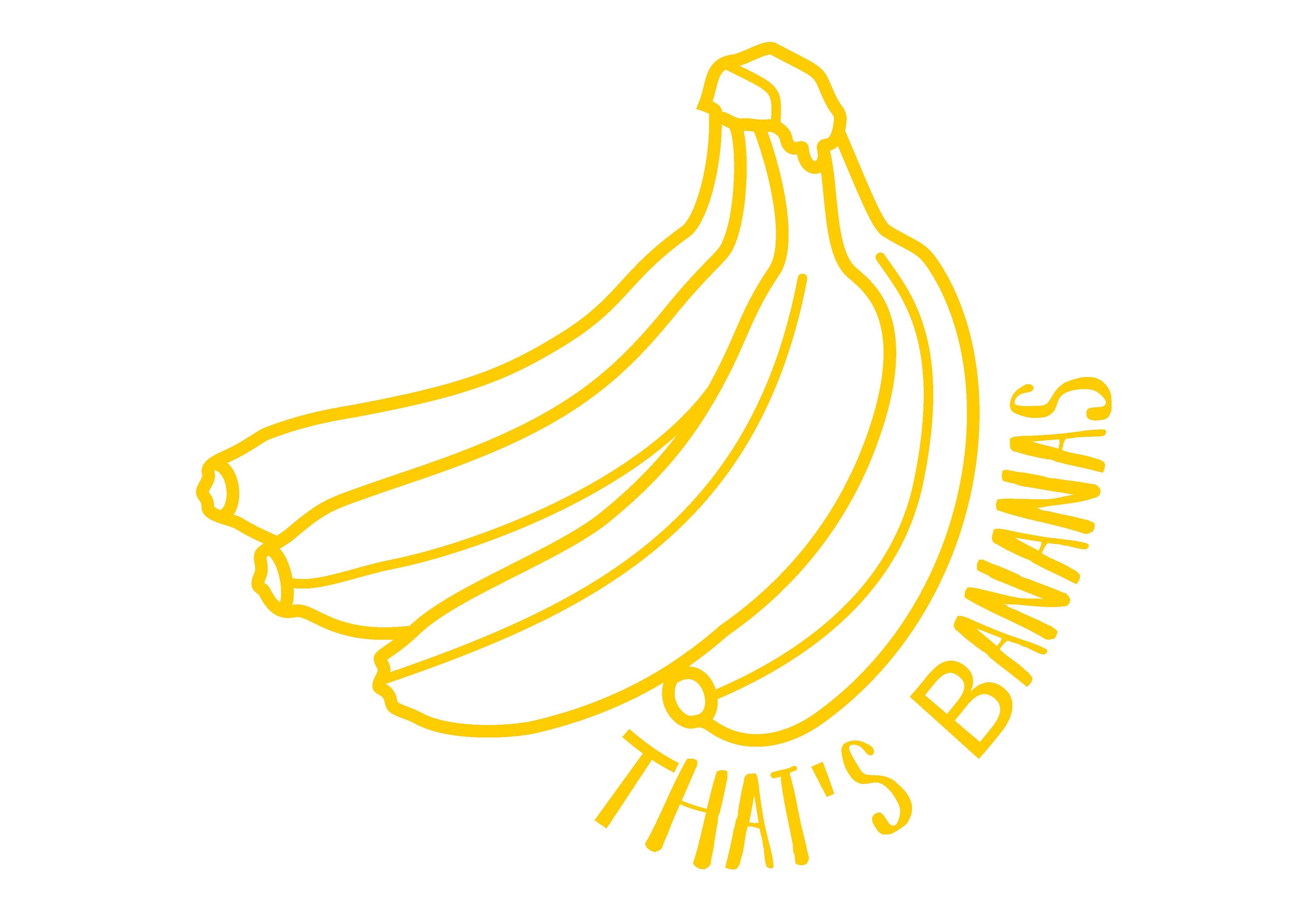 That's Bananas Digital Download - PNG - SVG - DXF - Jpeg - Instant ...