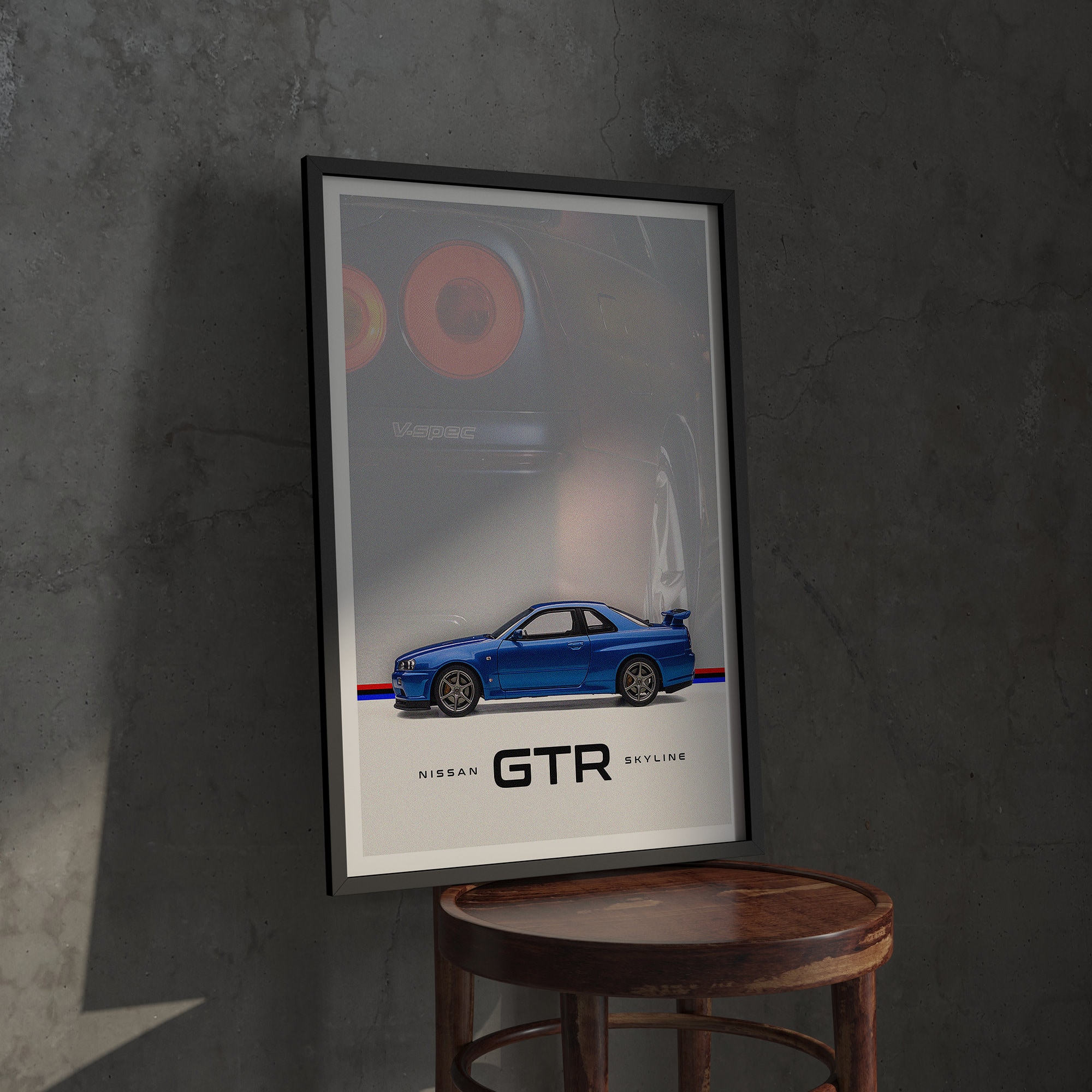 Nissan Skyline GTR Print, Skyline GTR Digital Print, Skyline Digital ...