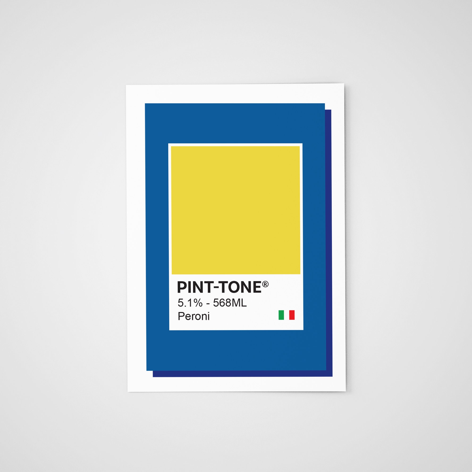 Peroni Digital Print Peroni Poster Peroni Wall Art Italian Gift ...
