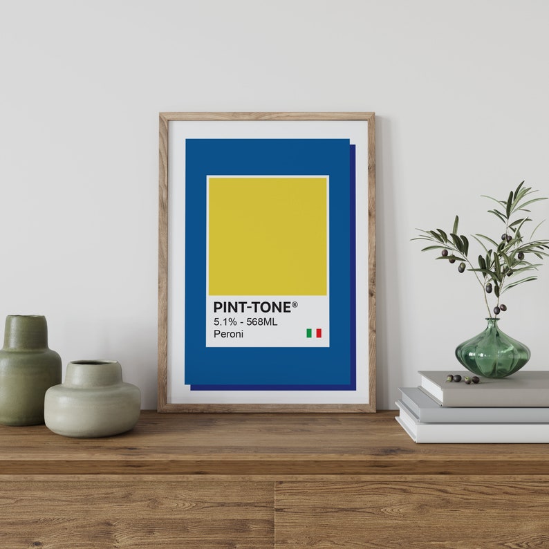 Peroni Digital Print Peroni Poster Peroni Wall Art - Etsy