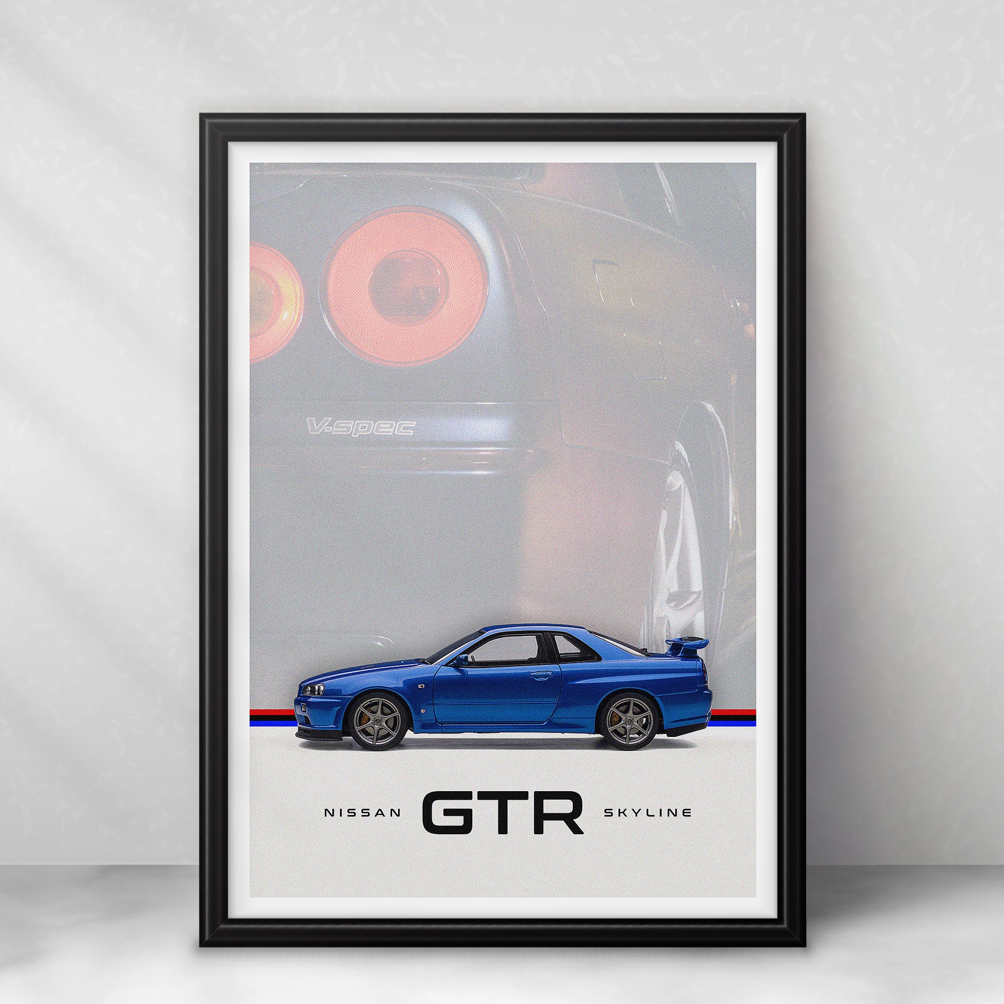 Nissan Skyline GTR Print, Skyline GTR Digital Print, Skyline Digital ...