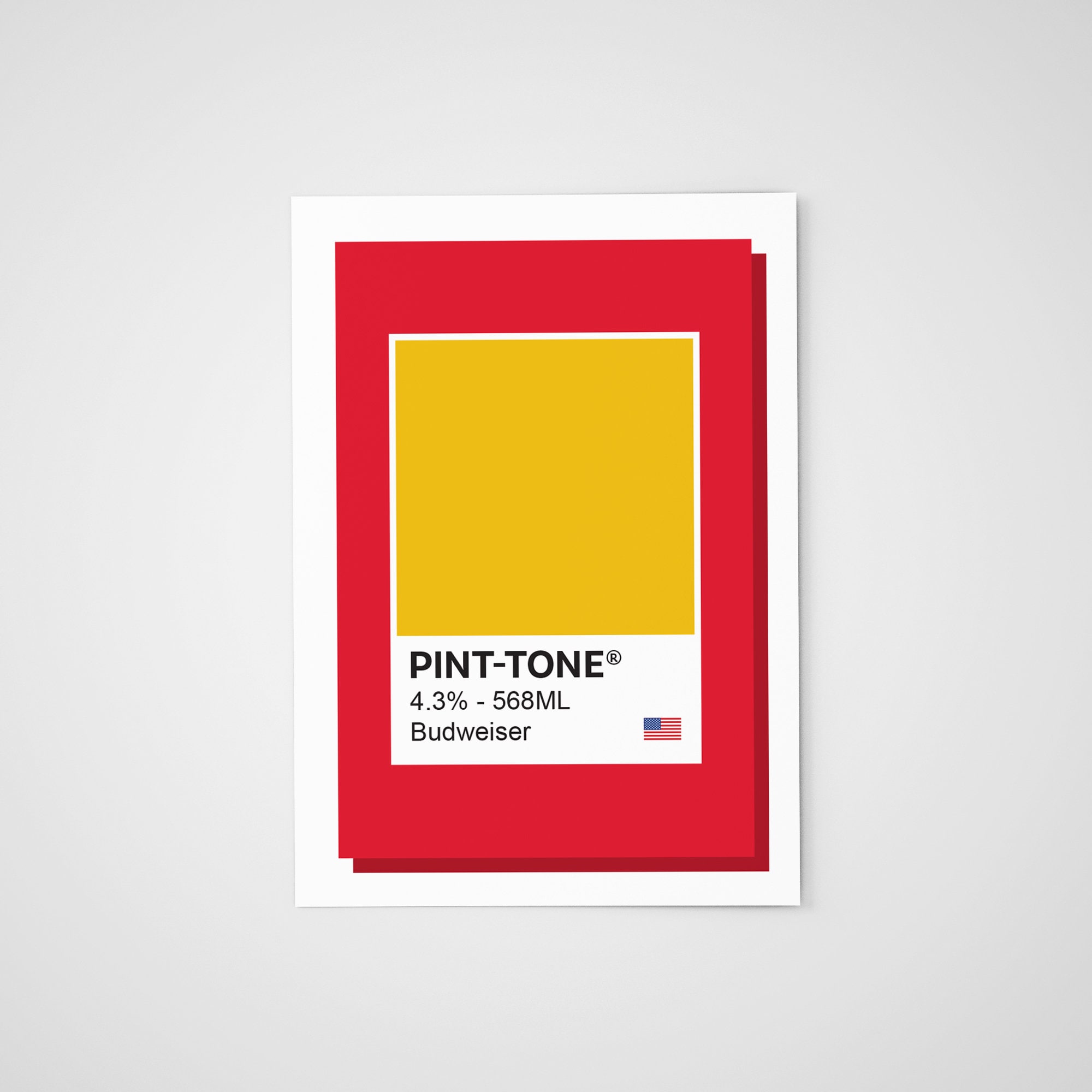 Budweiser Digital Print Budweiser Poster Budweiser Wall Art Budweiser ...