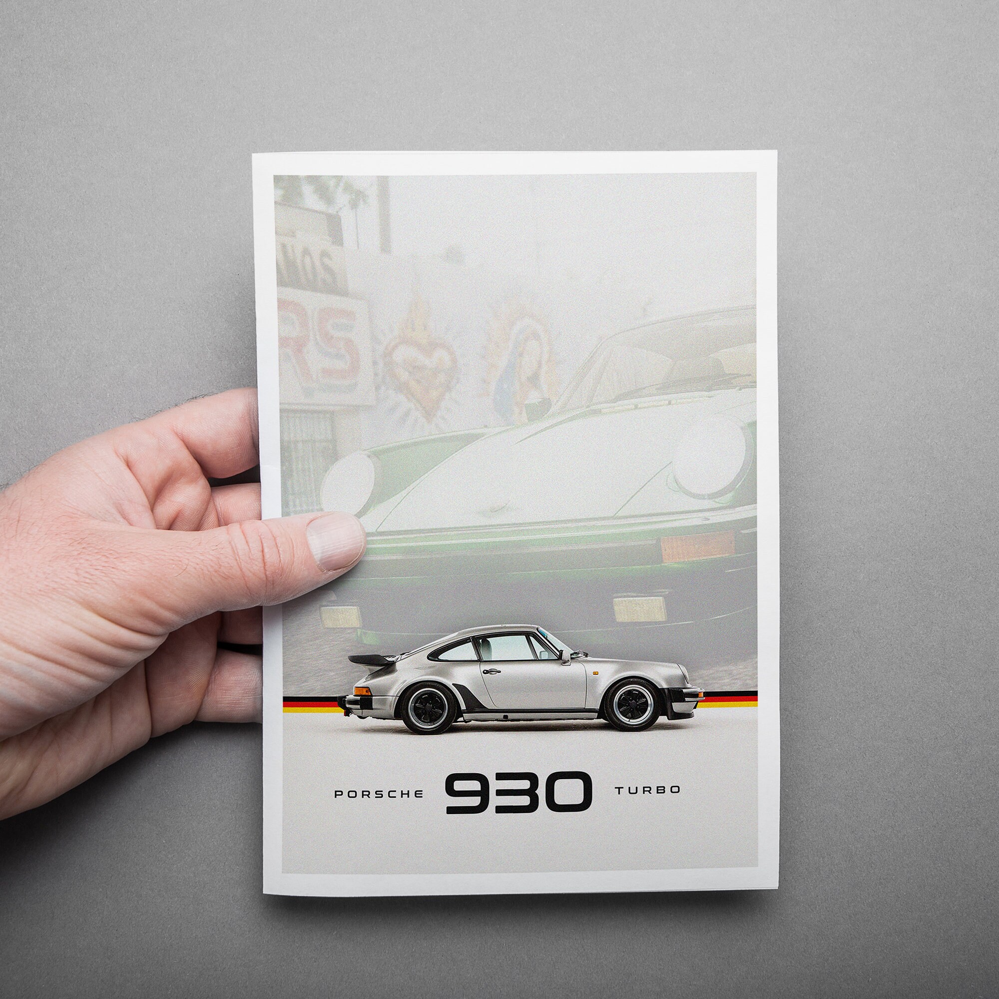 Porsche 930 Turbo Print, Porsche Digital Print, Porsche Digital Poster ...