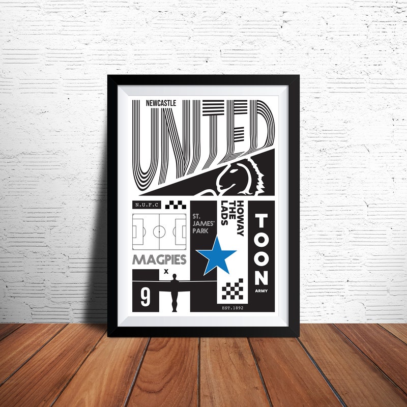 Newcastle United - Etsy