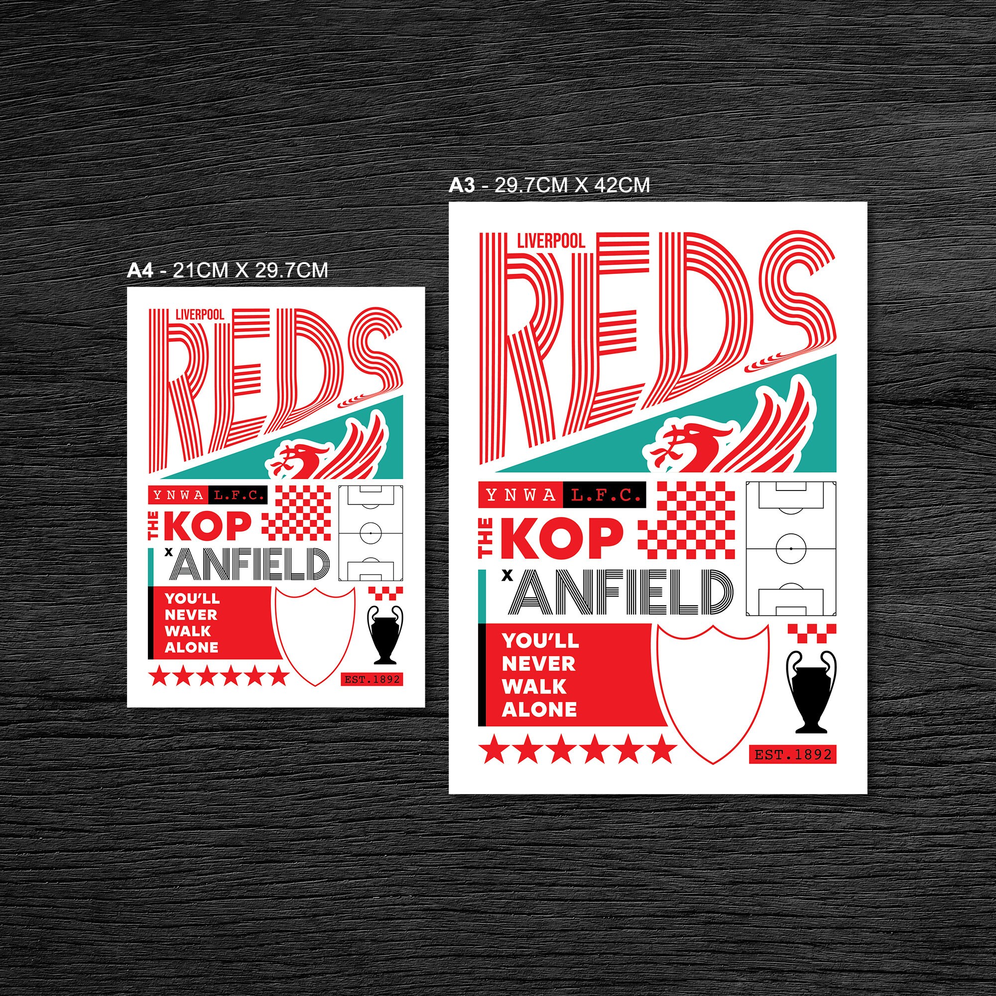 Liverpool FC Digital Print - Digital Poster - Liverpool FC Wall Art ...