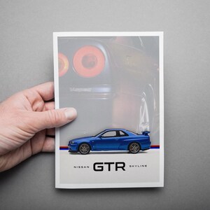 Nissan Skyline GTR Print, Skyline GTR Digital Print, Skyline Digital ...